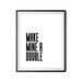 Make Mine A Double Printable Wall Art Living Room Poster - Etsy