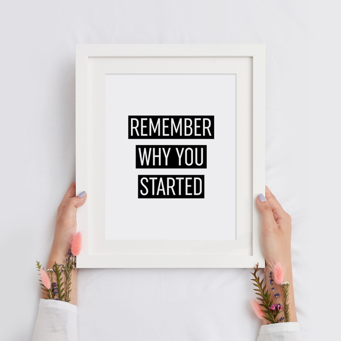 Remember Why You Started Printable Wall Art Office Poster - Etsy