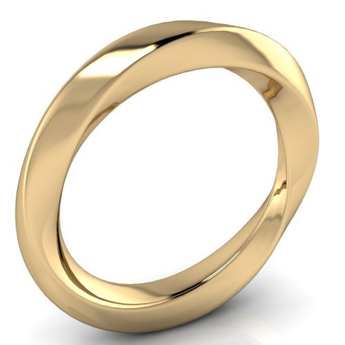 DIAMOND MOBIUS : Mobius Strip Ring Science Inspired Diamond - Etsy