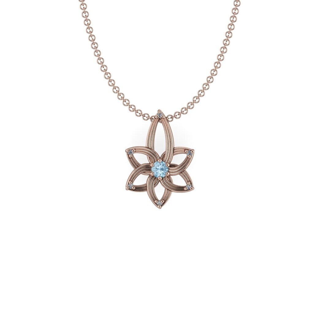 ELENTARI : Elvish Inspired Star Pendant | Celestial Pendant | Flower ...