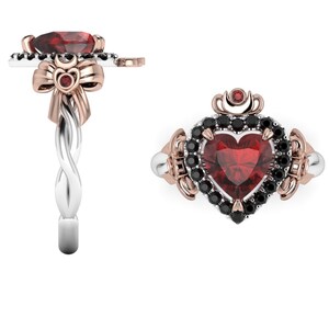 MOON SQUAD MAX : Anime Inspired Heart Ring | Choose Your Gemstone ...