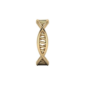 HELIX : DNA Inspired Ring, Sciene Themed Engagement Ring or Wedding ...