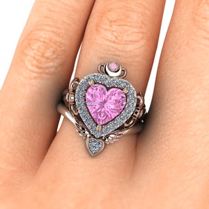 LOVE MOON MAX : Anime Inspired Heart Band | Simple Engagement Ring ...