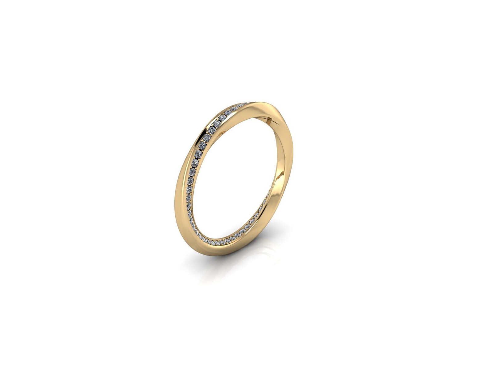 DIAMOND MOBIUS : Mobius Strip Ring Science Inspired Diamond - Etsy