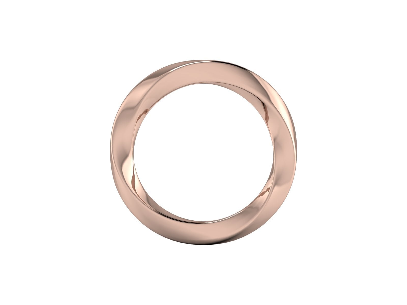 MOBIUS : Mobius Strip Ring, Science Inspired Wedding Band or Engagement ...