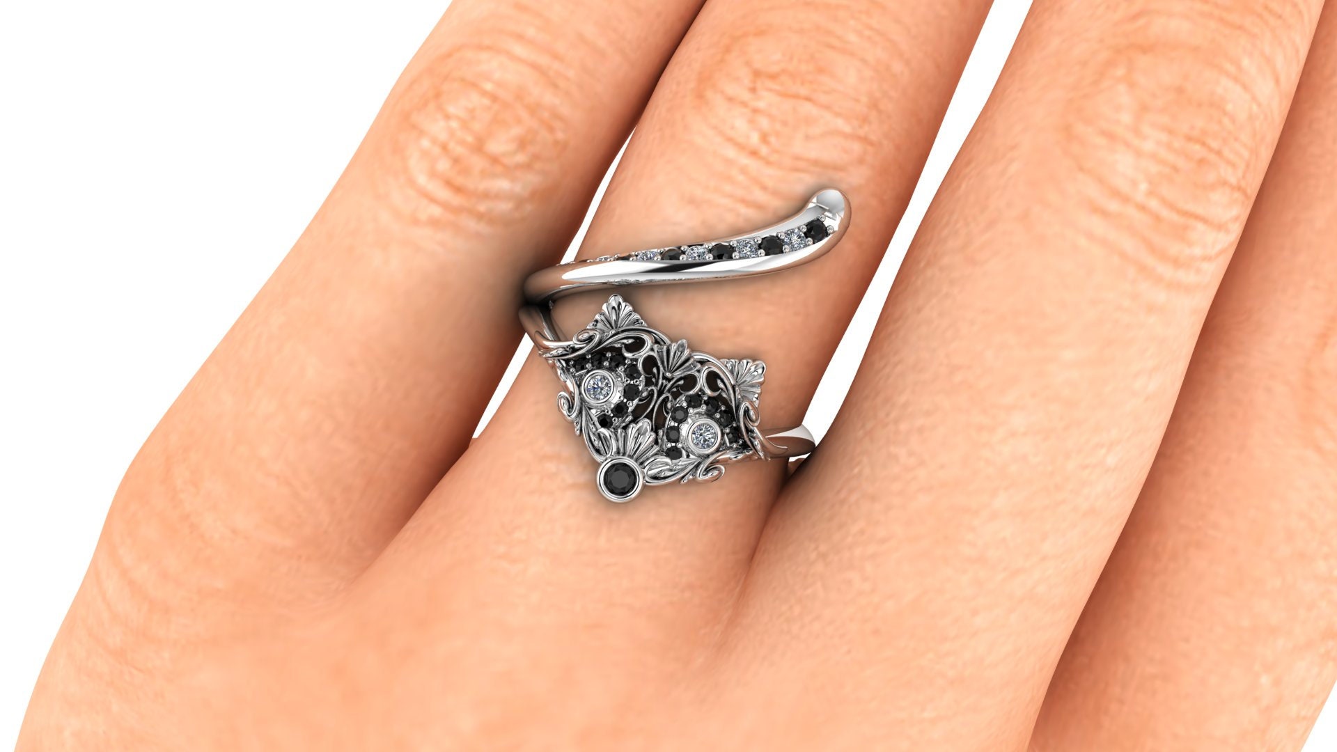 TANUKI : Raccoon Ring | Power Animal Ring | Raccoon Spirit Animal ...