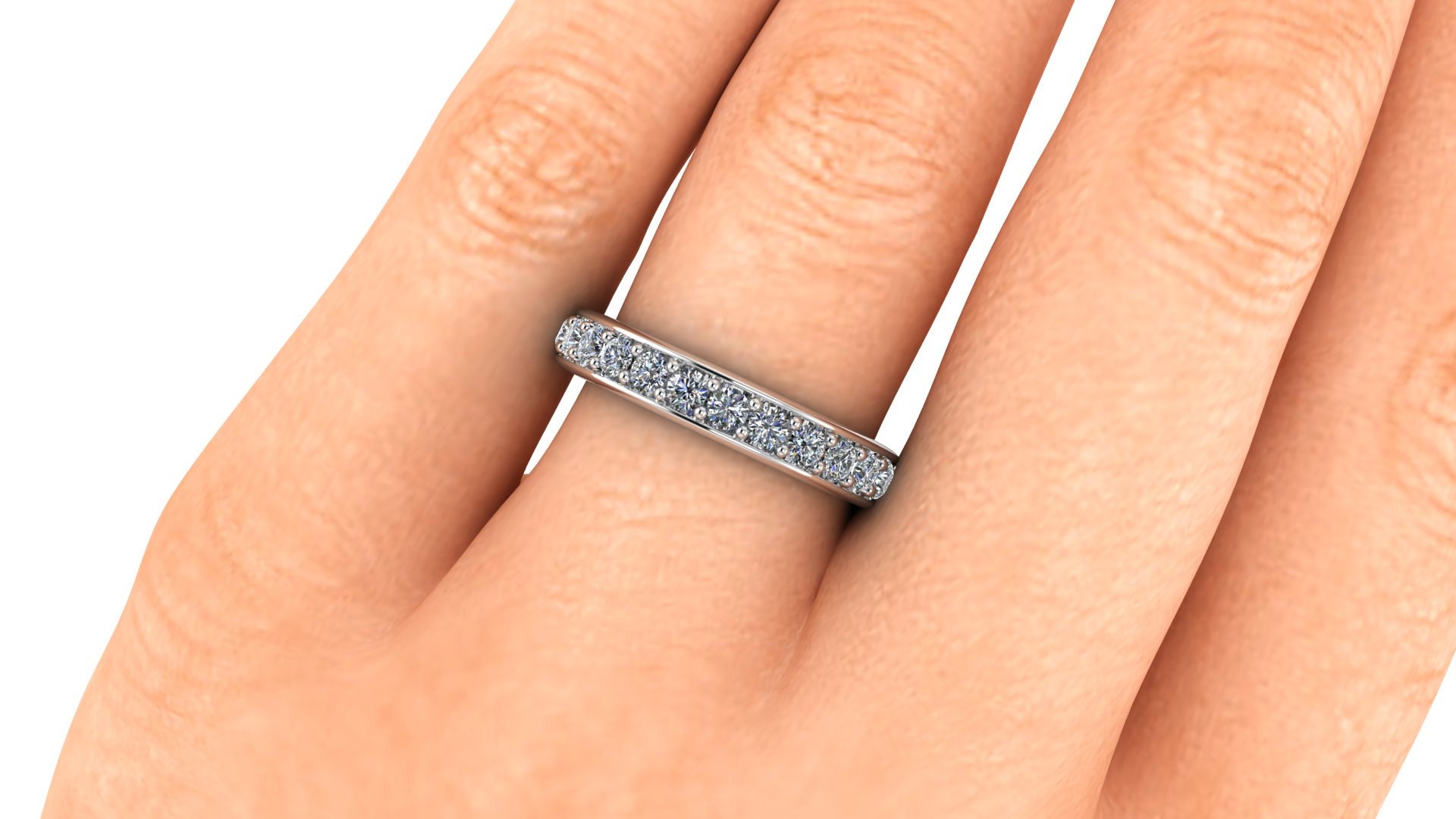 VINTAGE GRACE : Bead Set Half Eternity or Full Eternity | Etsy