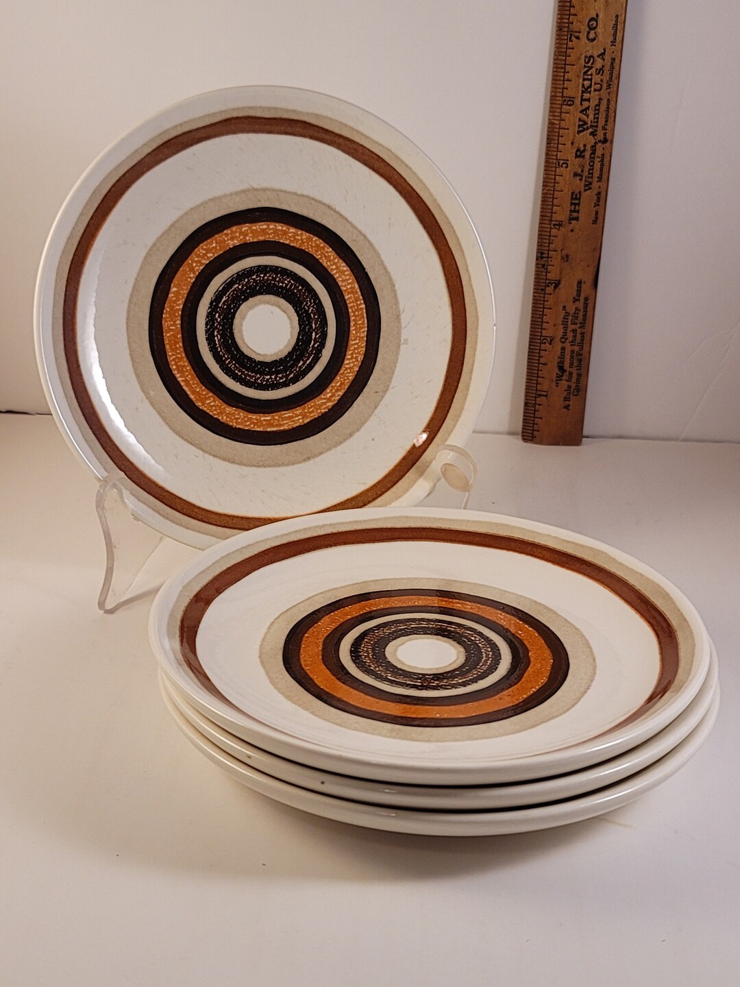 4 Santa Fe by Royal China Cavalier Ironstone Bread Plates - Etsy