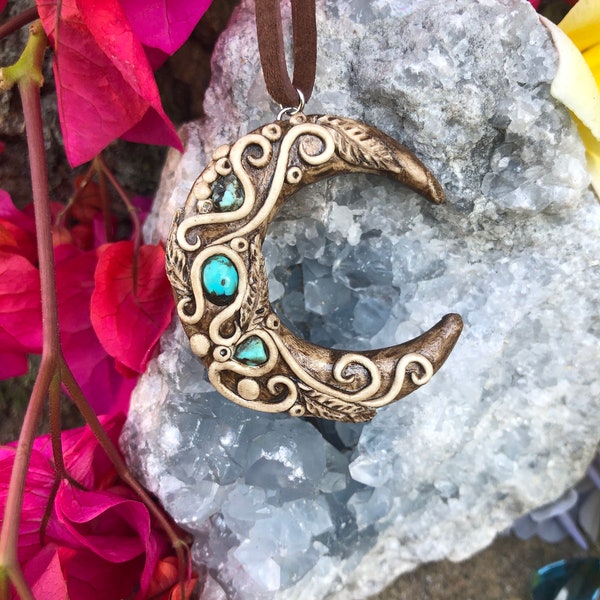 Turquoise Moon - Etsy