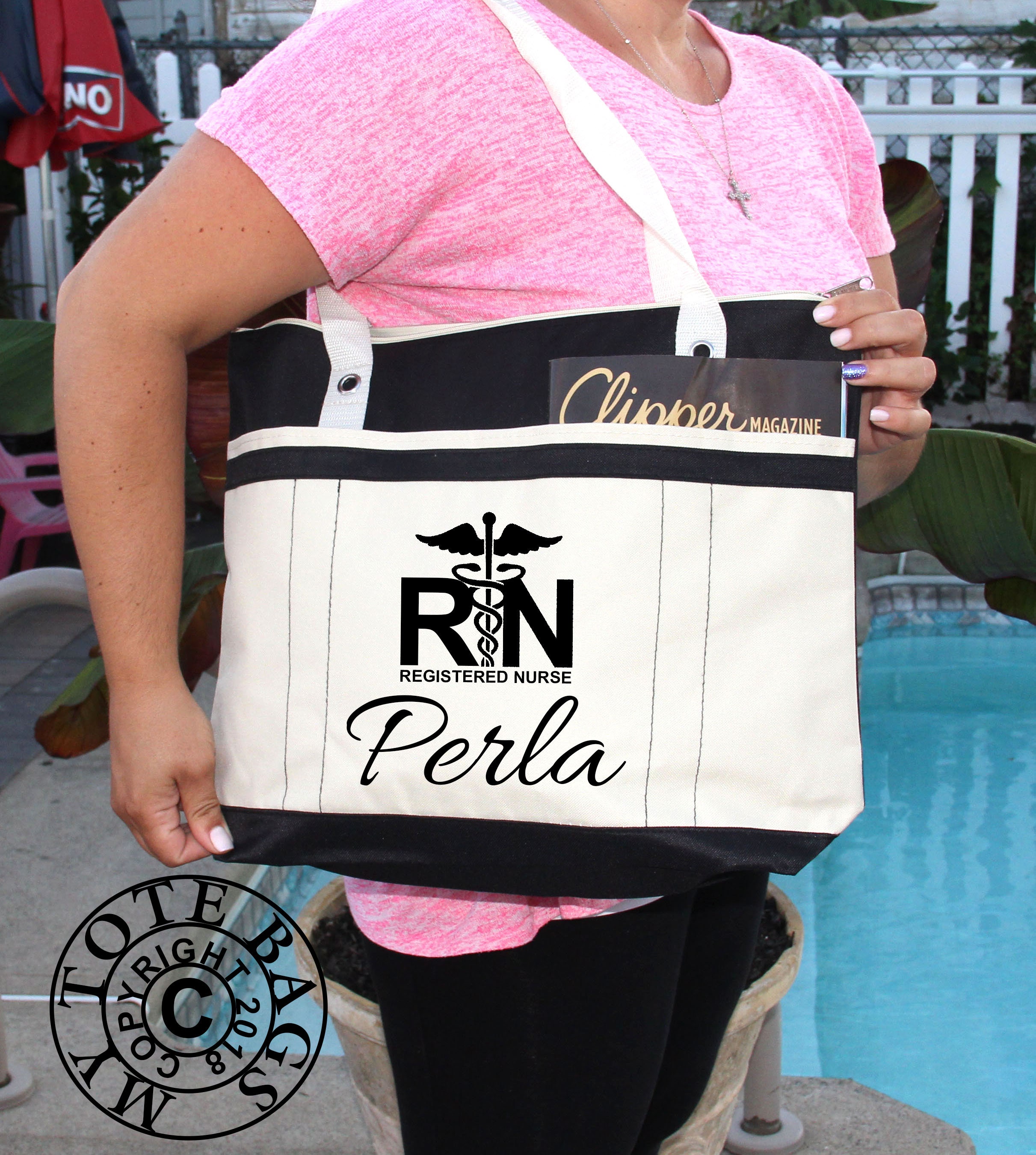 RN Bag Registered Nurse Bag Personalized Bag Nurse Bag | Etsy