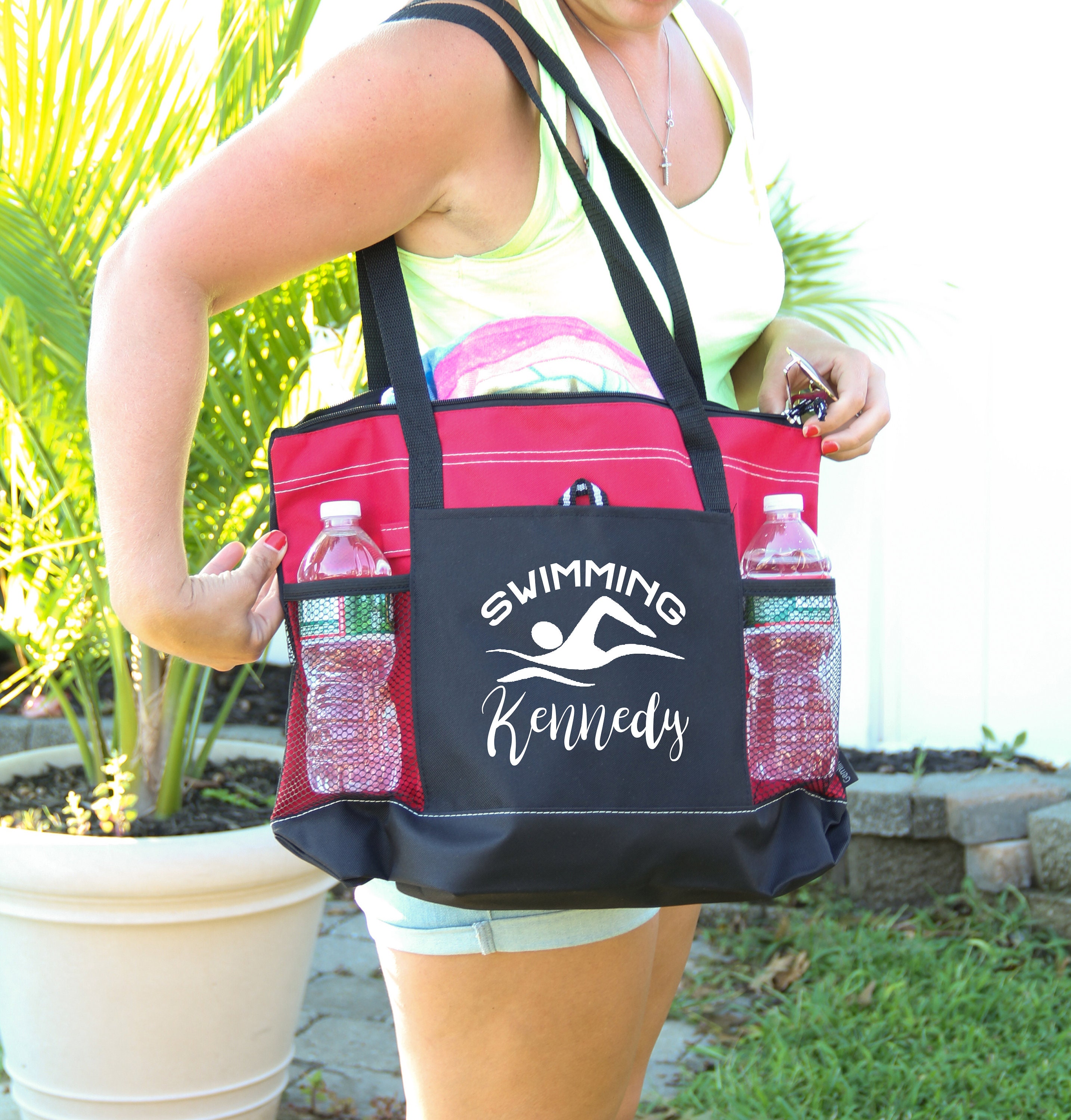 Swimming Tote Bag Swimming Tote Swimming Bag Swimming - Etsy