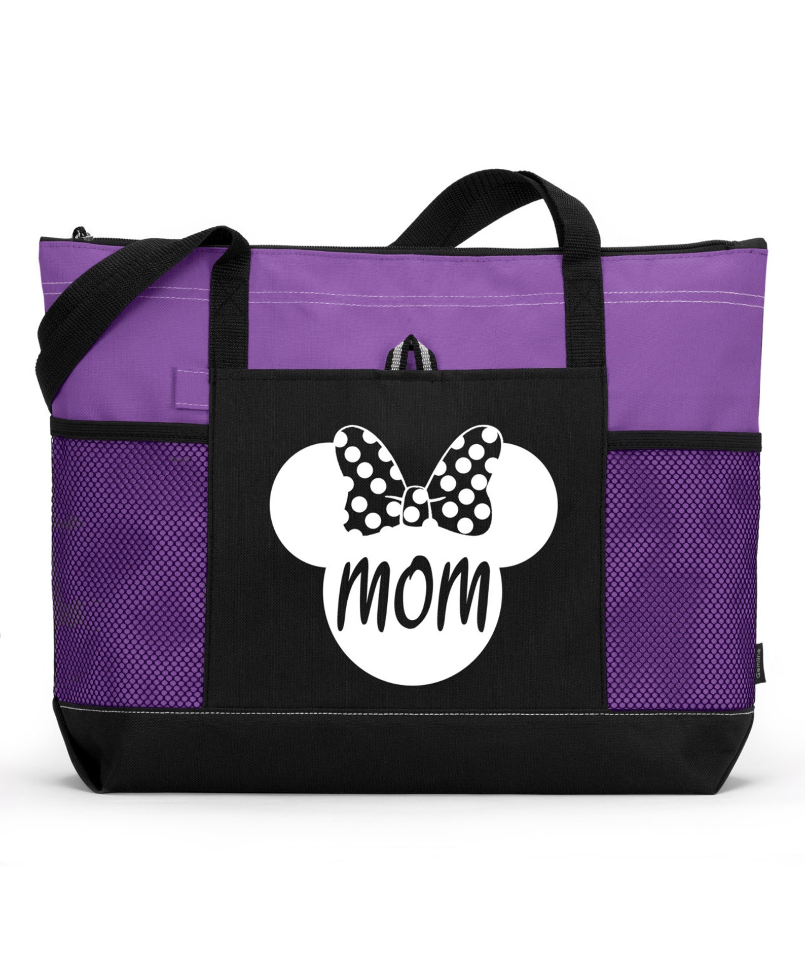Minnie Mouse. MOM Bag, Heavy Tote Bag Zippered Main Compartment, Heavy ...