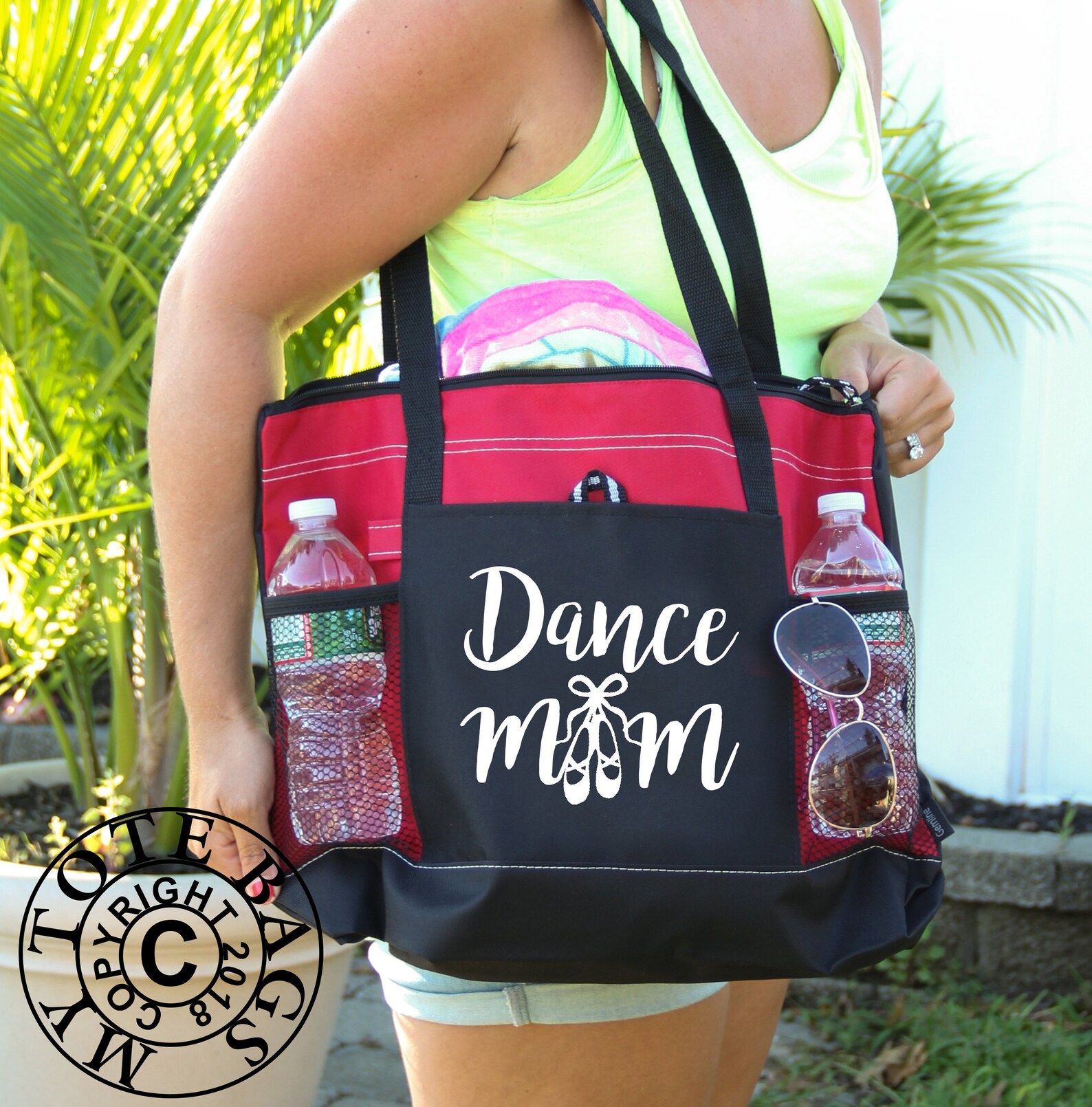 Dance Mom Tote Bag Dance Bag Girl Ballerina Bag Ballerina - Etsy France