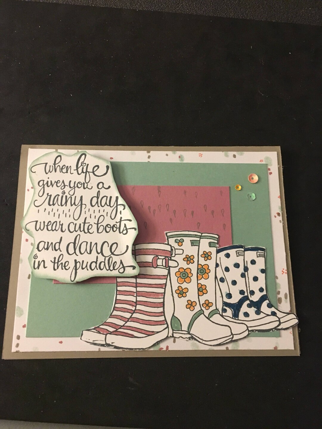 Handmade Just Because Card - Etsy