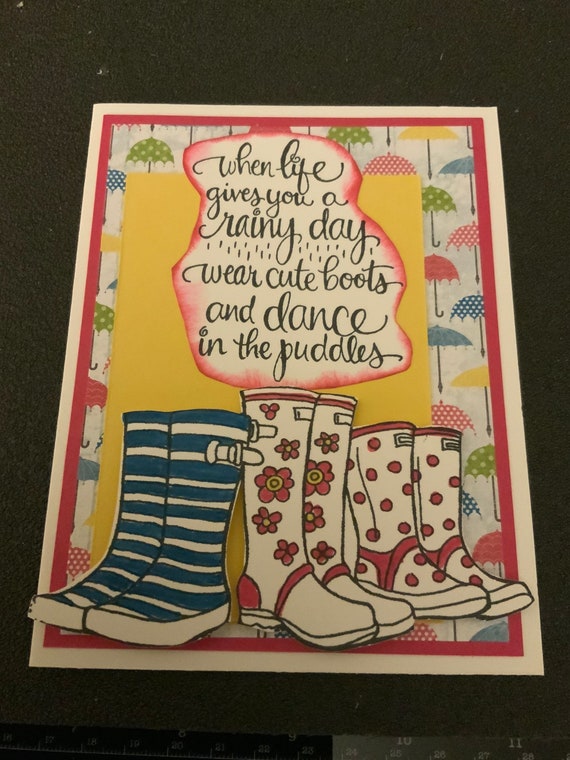 Handmade Just Because Note Card | Etsy