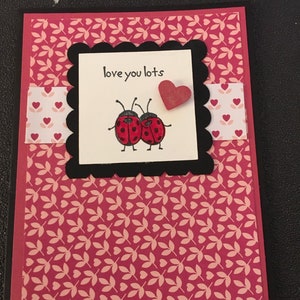 Handmade Love You Lots Card - Etsy