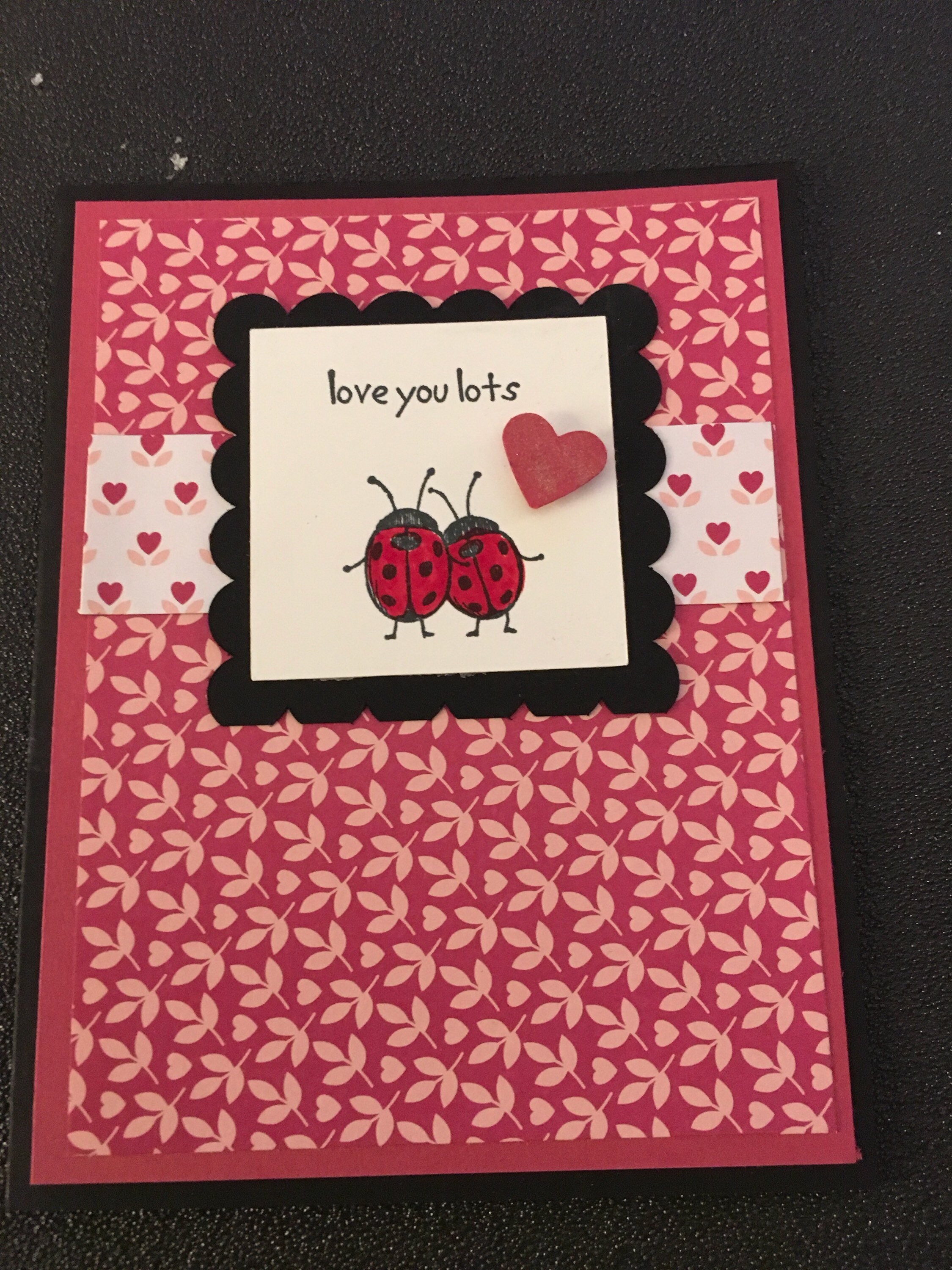 Handmade Love You Lots Card - Etsy