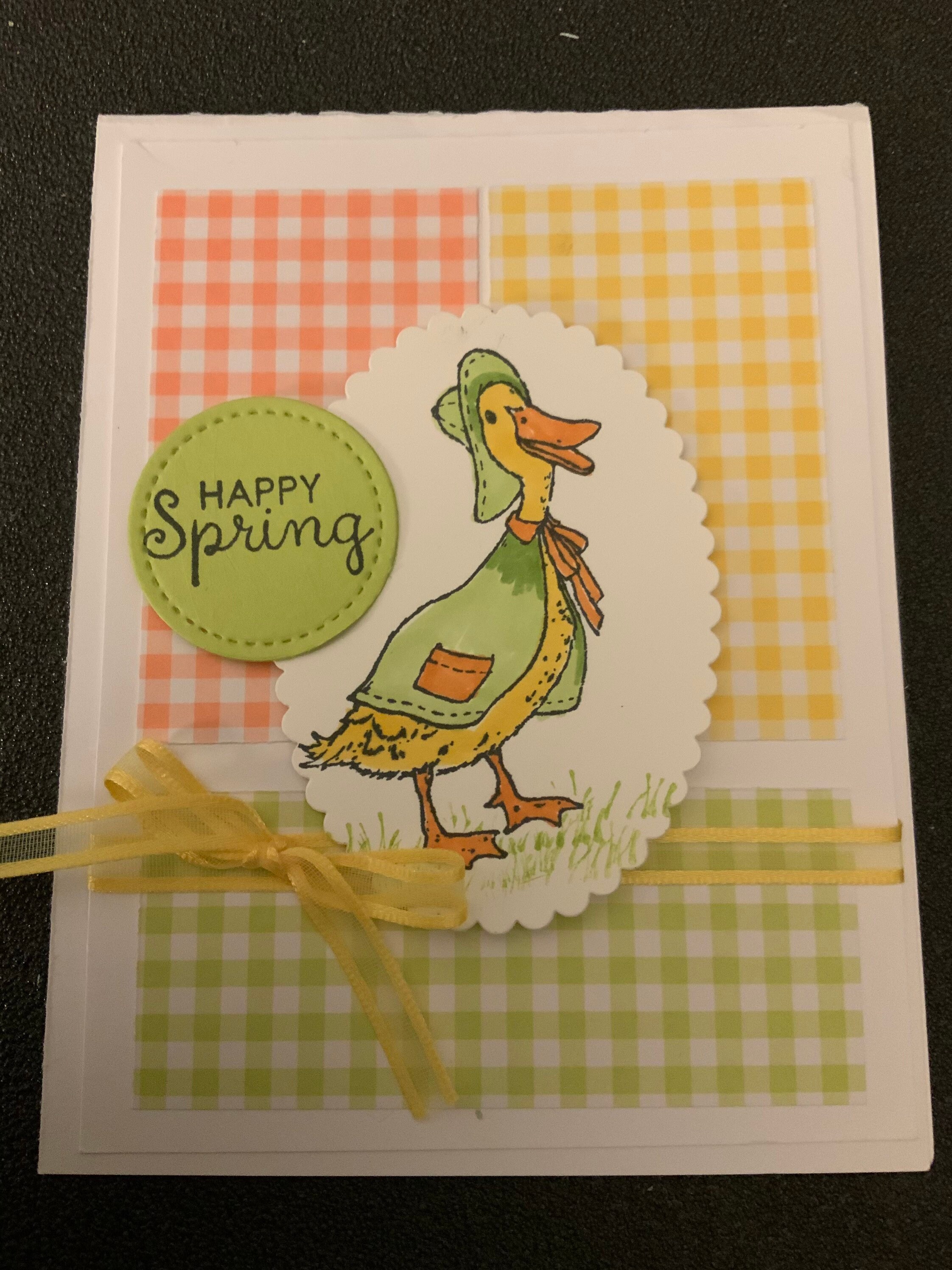 Stampin up Spring Card - Etsy