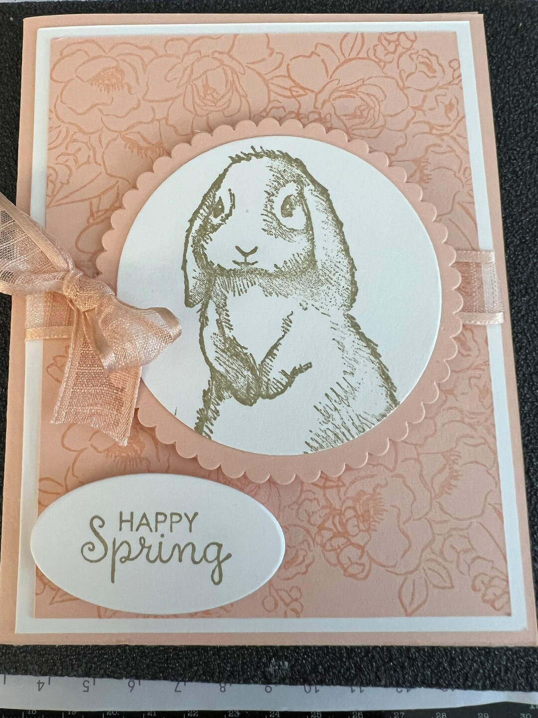 Stamin up Handmade Spring Card - Etsy