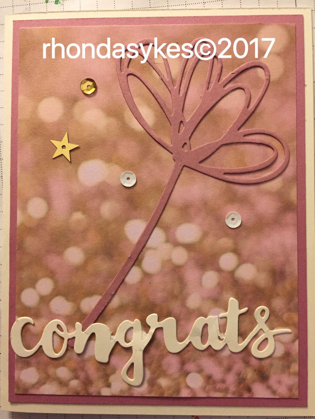 Handmade Stampin up Congratulations Card - Etsy