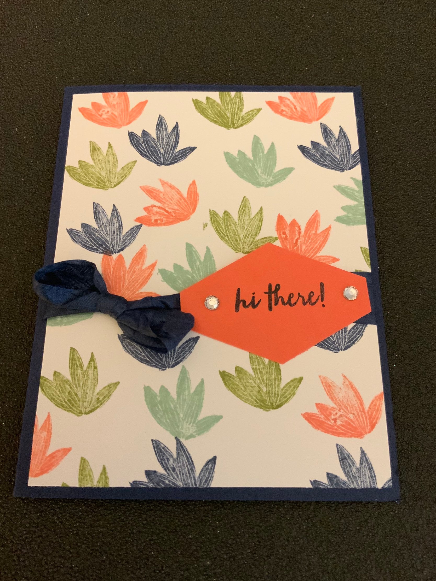 Stampin up Hello Card - Etsy