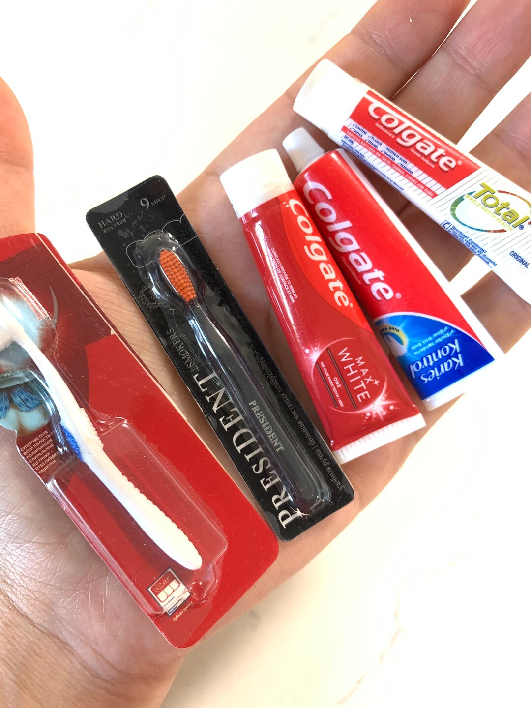 Mini Toothpaste Toothbrush - Etsy