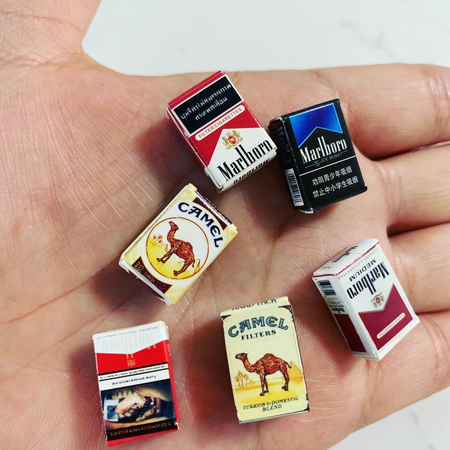 1/6 cigarrillos hechos a mano en miniatura establecidos para | Etsy