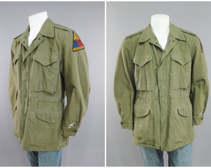 M1951 Field Jacket With US Army 3rd Armored Division Spearhead Shoulder ...