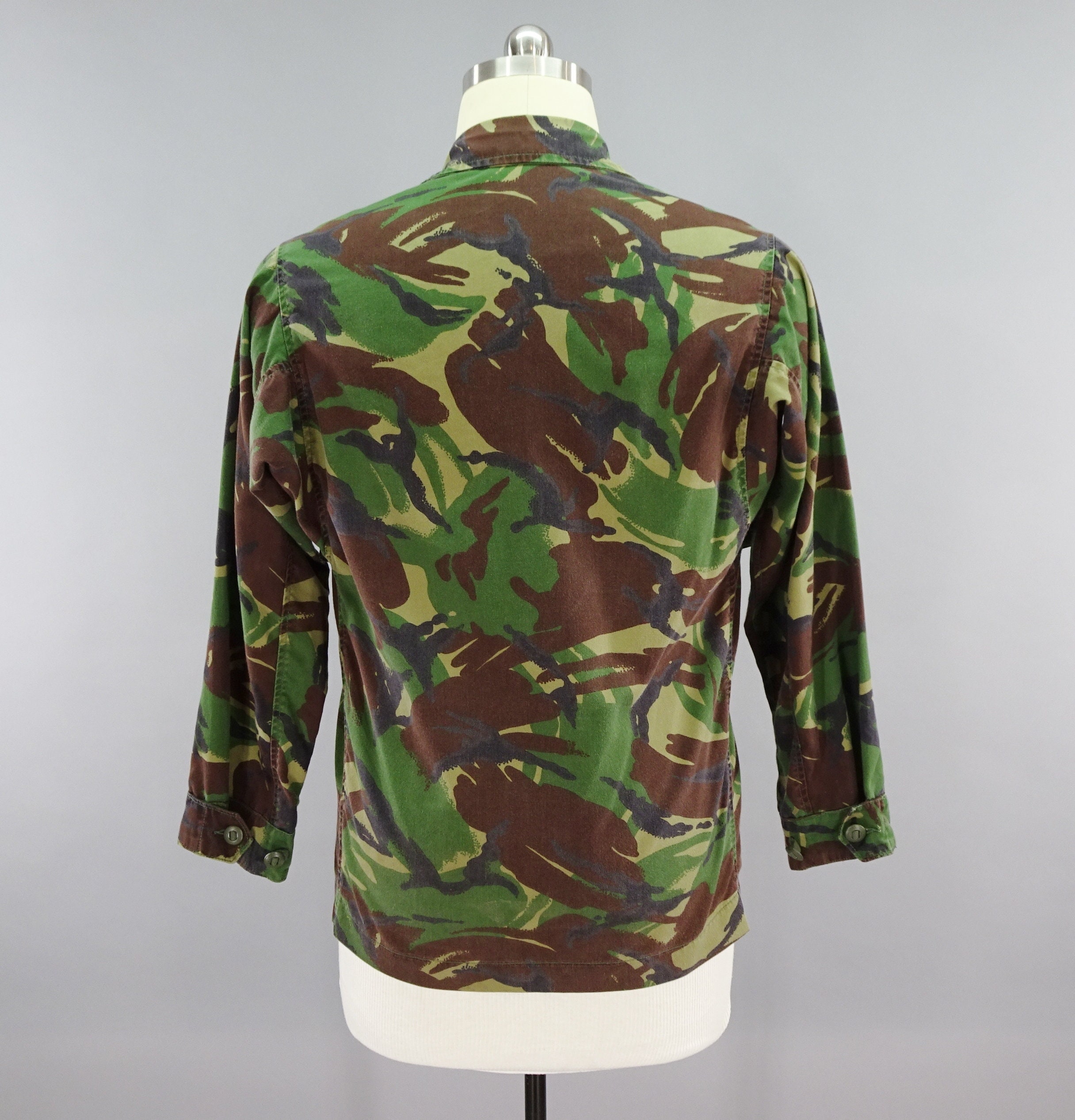 British Army DPM Camouflage Jacket Green Jungle Woodland | Etsy