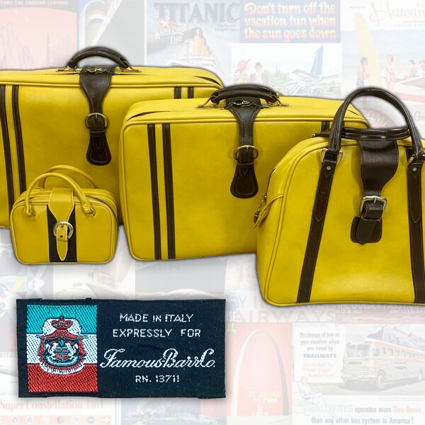 Yellow Suitcase - Etsy