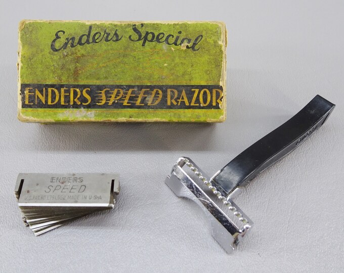 1930's Vintage Enders Special Speed Razor by Enders Razor Co. of St ...