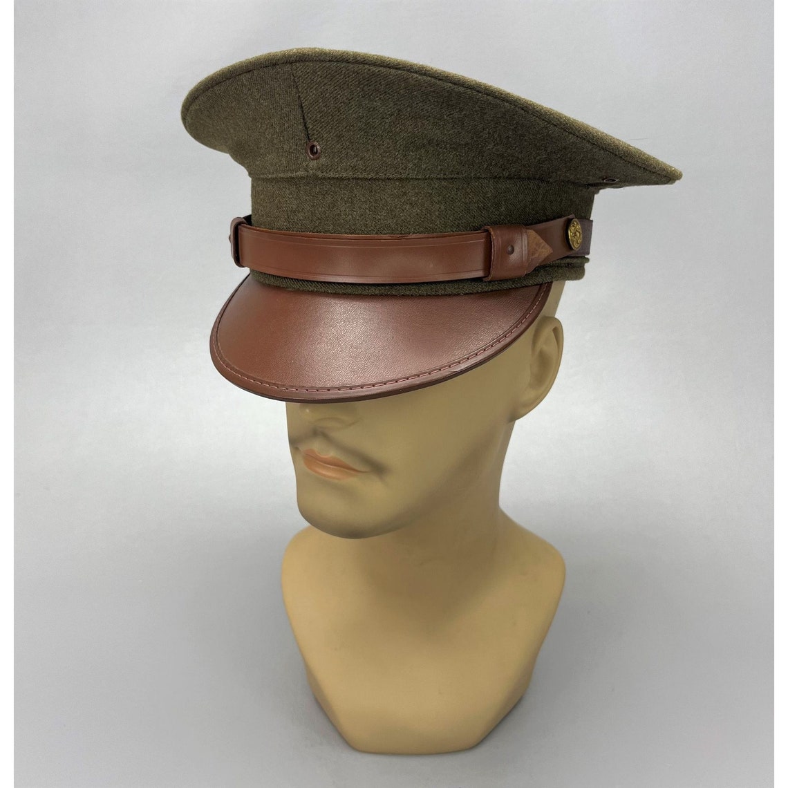 WW2 US Army Peaked Visor Dress Cap Officer or Enlisted - Etsy