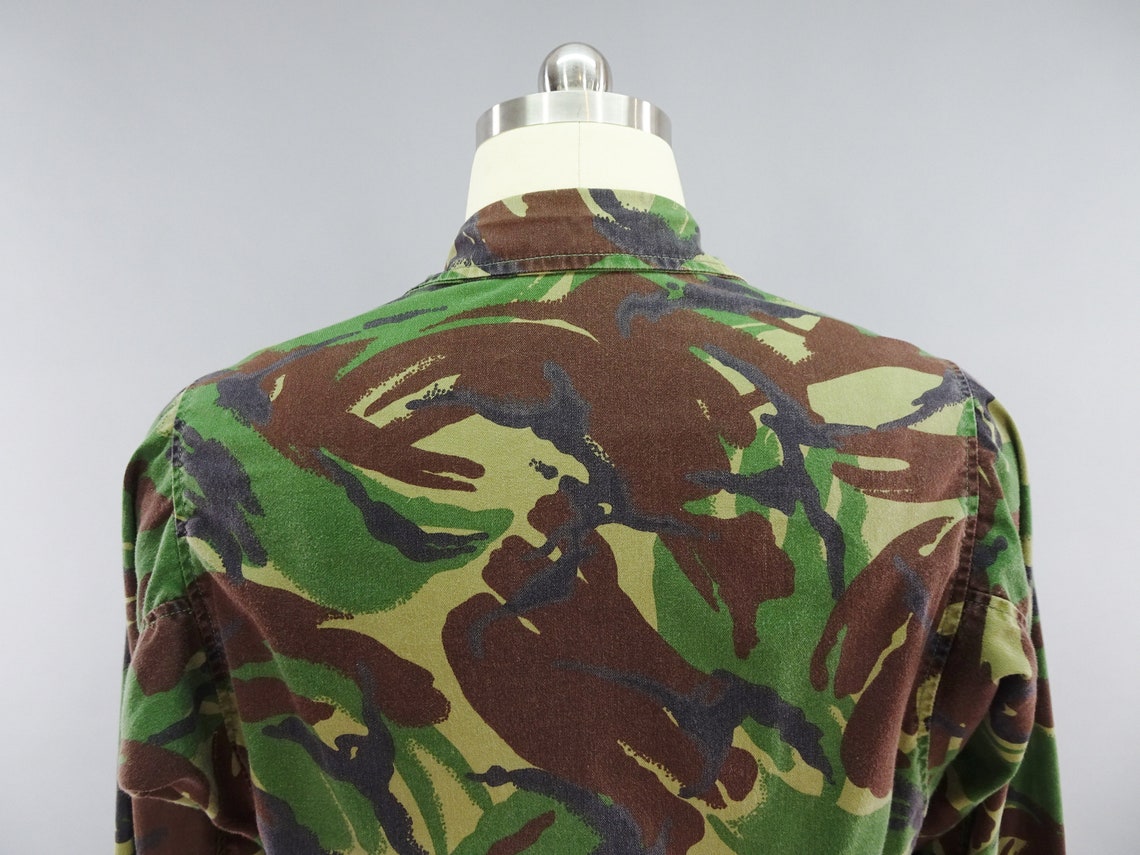 British Army DPM Camouflage Jacket Green Jungle Woodland | Etsy