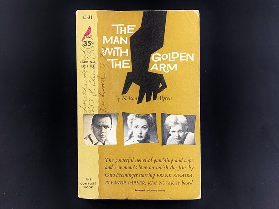 The Man With the Golden Arm by Nelson Algren Pocket Book 31 - Etsy