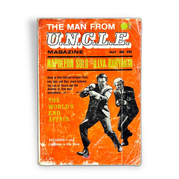 The Man From Uncle - Etsy