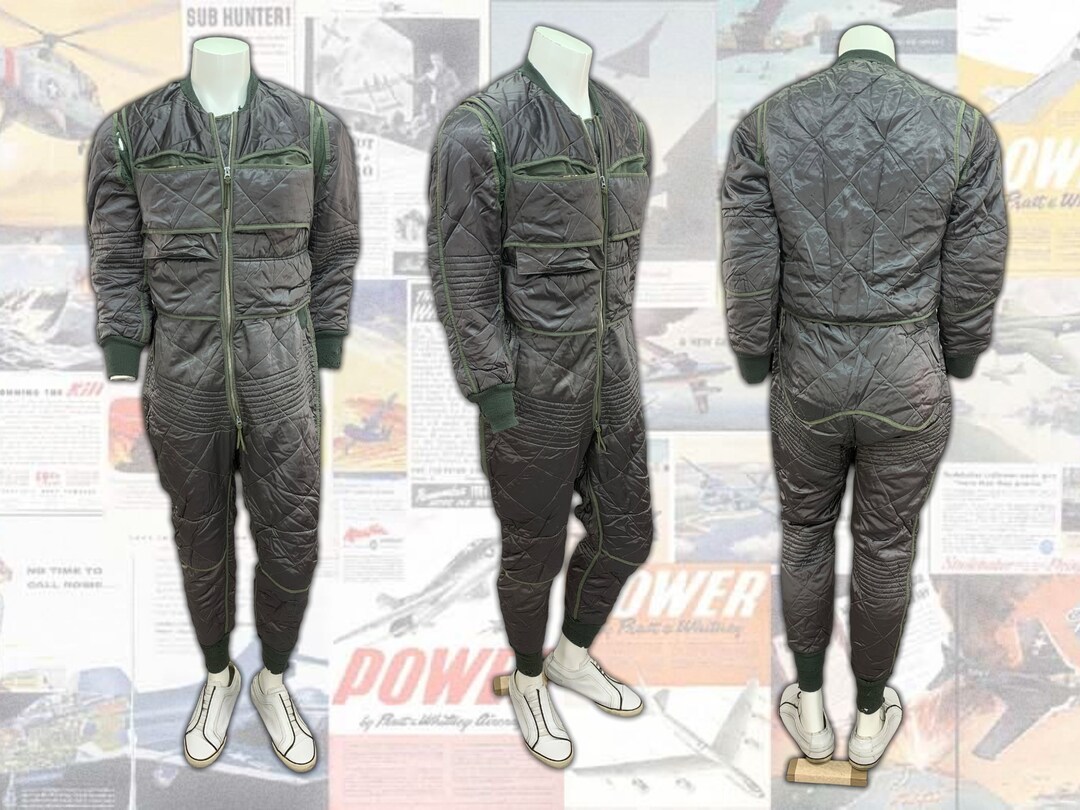 US Air Force Mk-4 Anti-exposure Suit, 1940s 1950s Vintage Bomber Air ...