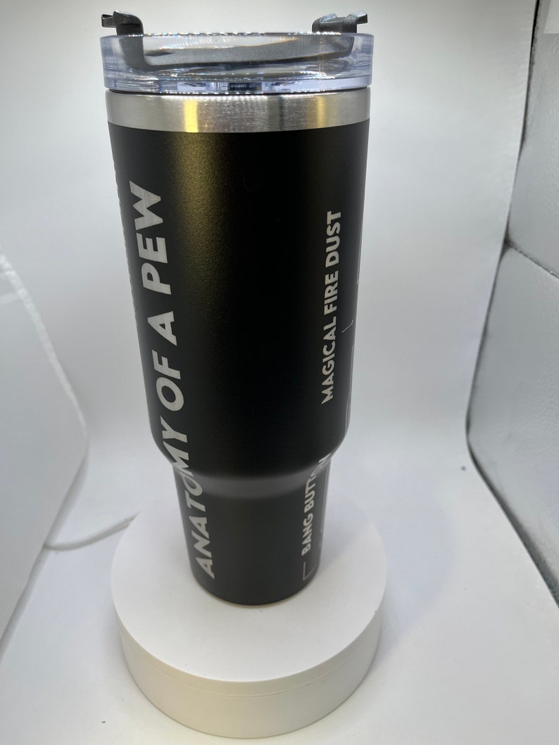Bullet Anatomy Full Wrap Tumbler, Dupe 40oz Tumbler, Custom Engraving ...