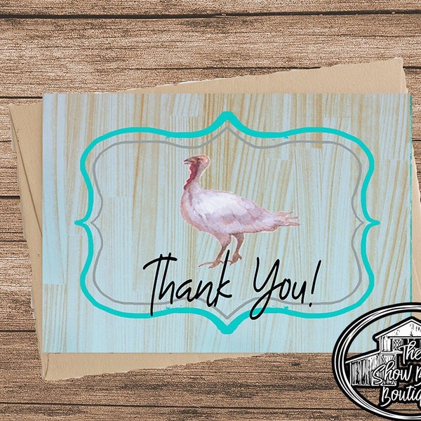 Turkey Card - Etsy