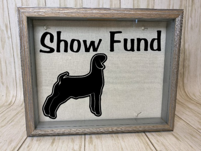 Show Goat Goat Lover Gift Show Fund Box Livestock Show - Etsy
