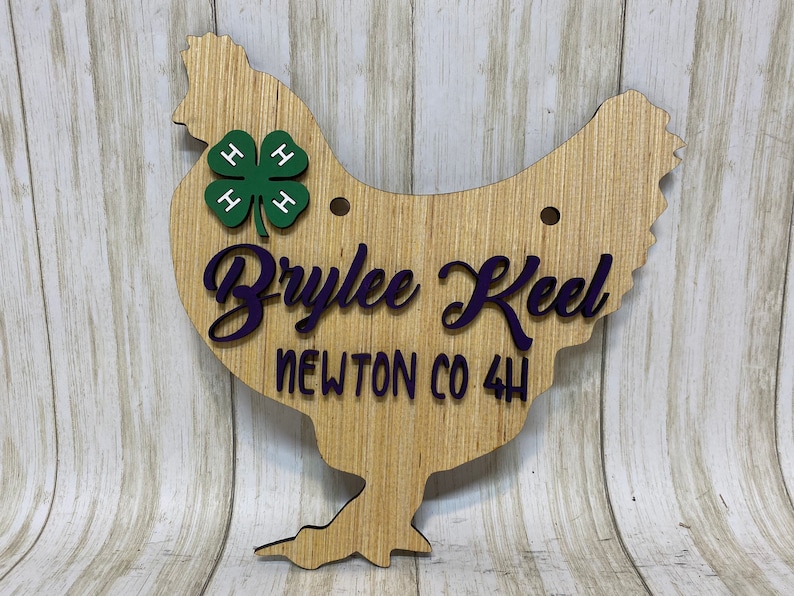 Show Chicken Pen Sign, Show Poultry Sign, Custom Chicken Coop Sign ...
