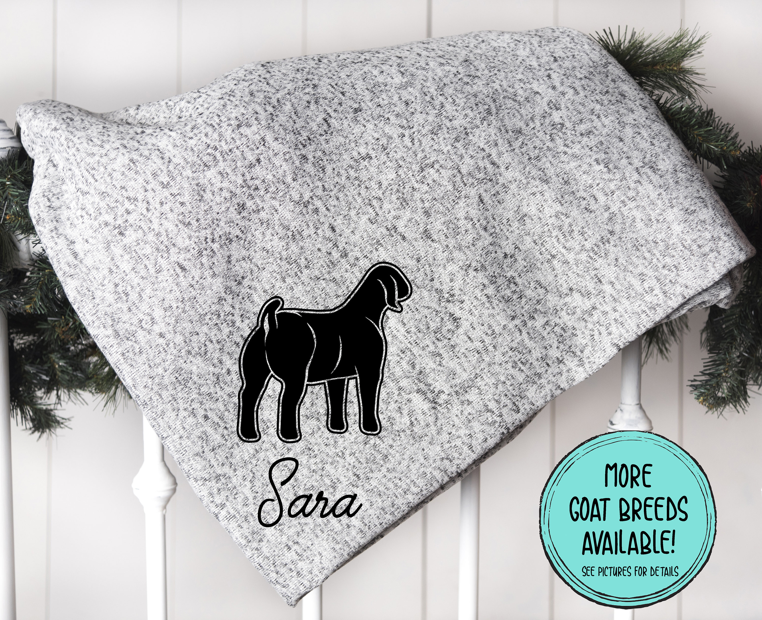 Show Goat Blanket Personalized Goat Blanket Show Dairy Goat - Etsy