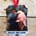Personalized Show Pig Christmas Ornament Show Swine Gift - Etsy