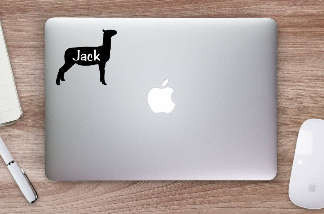 Show Lamb Show Lamb Decal Lamb Decal Personalized Lamb | Etsy