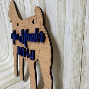 Show Goat Pen Sign, Wood Livestock Show Sign With 3D Raised Letters ...