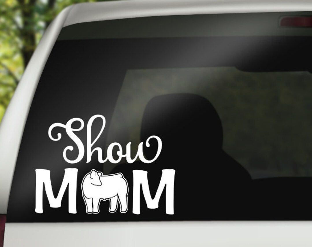 Show Steer Decal