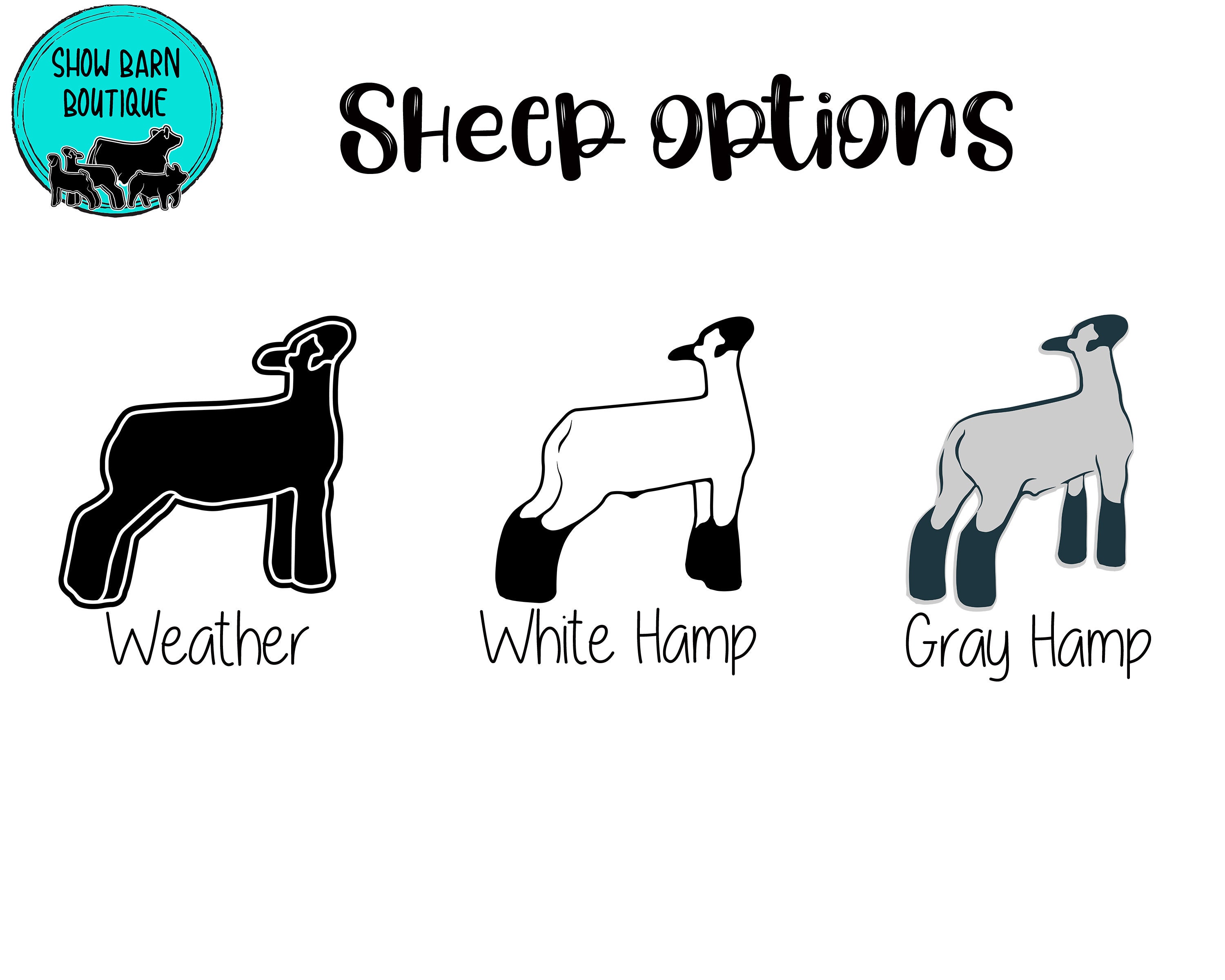 Show Lamb Earrings Sheep Ear Tag Shaped Sheep Jewelry FFA - Etsy