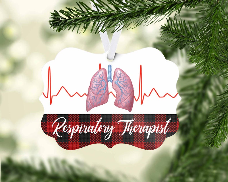 Respiratory Therapist Ornament Respiratory Therapy Christmas - Etsy