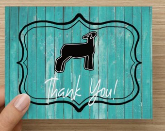 Sheep Thank You - Etsy