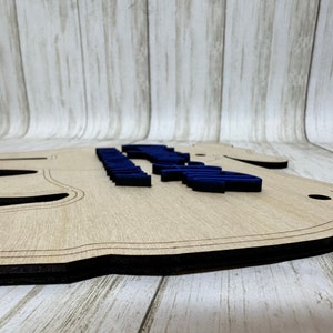 Show Heifer Stall Sign, Wood Livestock Show Sign With 3D Raised Letters ...