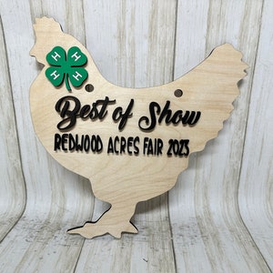 Show Chicken Pen Sign, Show Poultry Sign, Custom Chicken Coop Sign ...